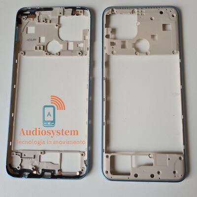 Frame Central for OPPO A15/A15s CPH2179 CPH2185 Frame White Blue | eBay UK