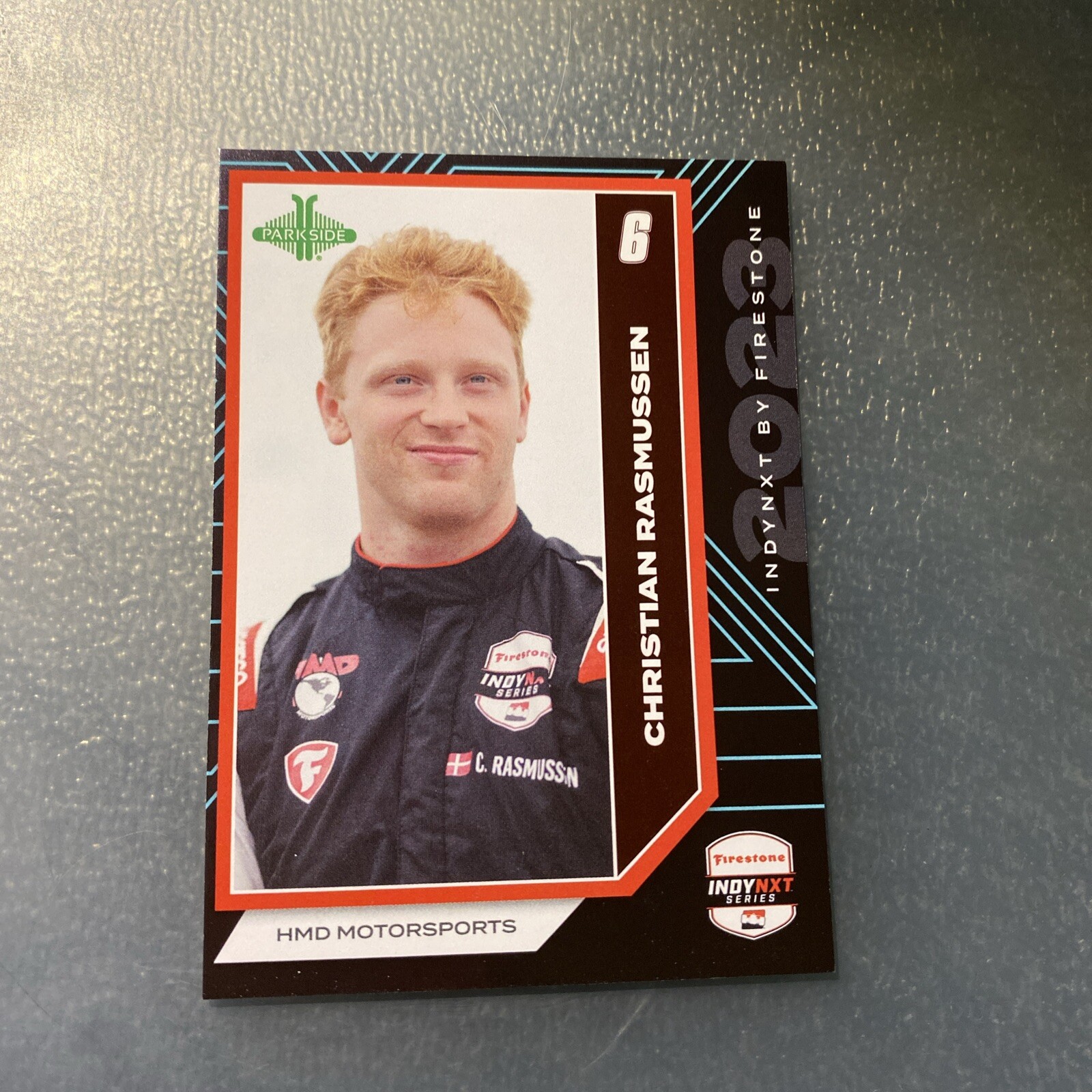2024 Parkside NTT Indy Car Racing INDYNXT Card CHRISTIAN RASMUSSEN | eBay