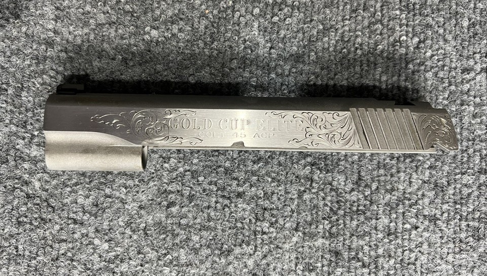 Engraved Colt 1911 slide 45 acp | eBay