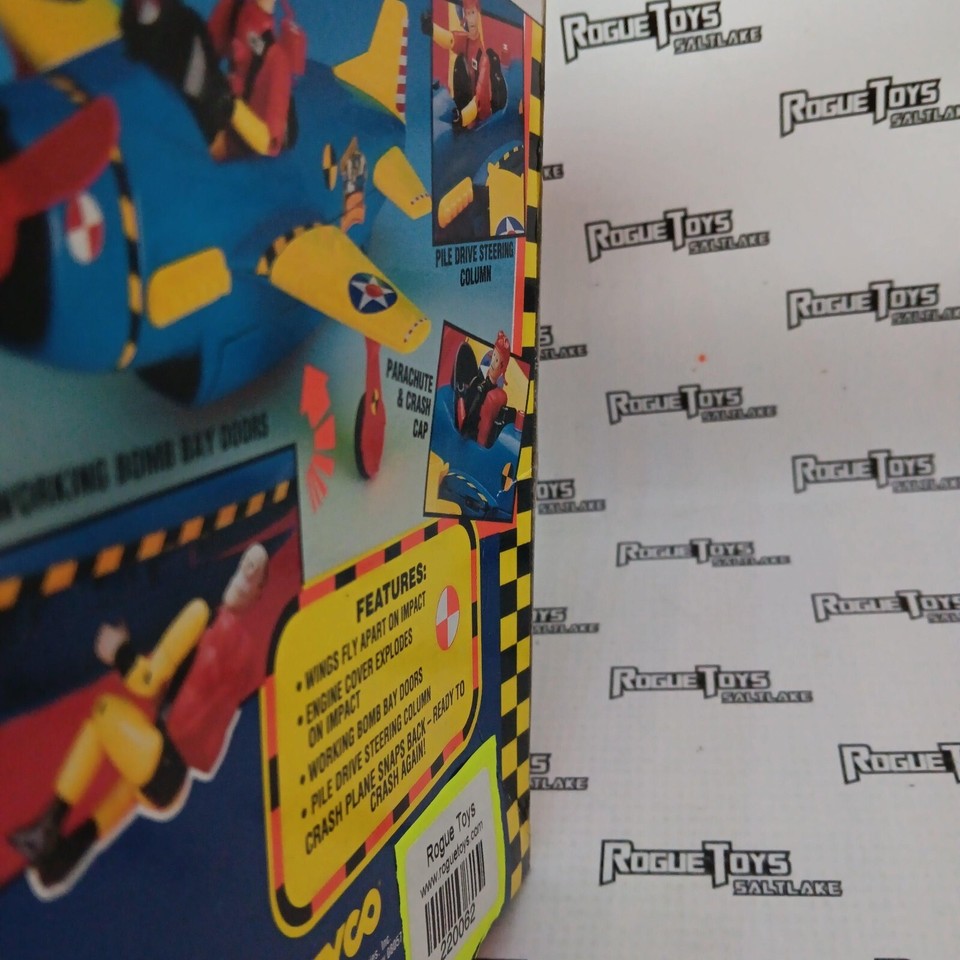 Tyco The Incredible Crash Dummies Crash Plane | eBay