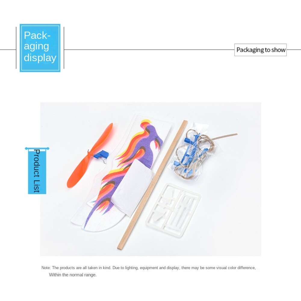 Assembly Aircraft Model DIY Flying Plane Model Glider Model Toys ...