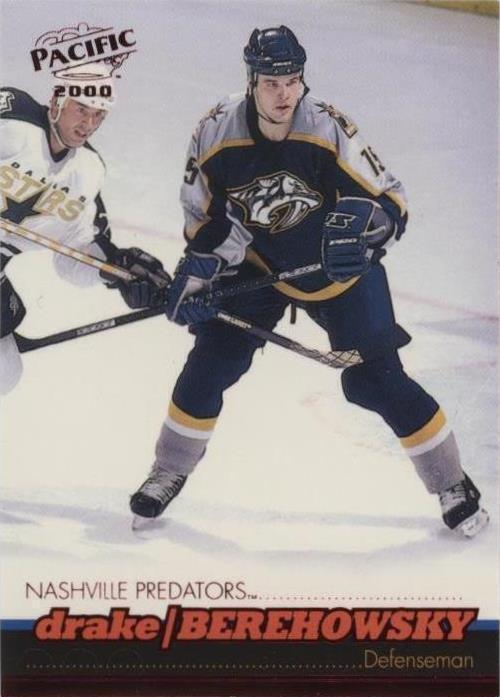 1999-00 Pacific - Drake Berehowsky #217 Red for sale online | eBay