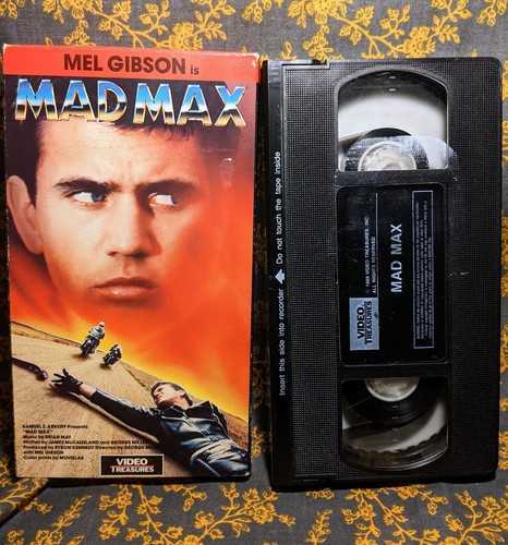 Mad Max VHS 1990 Orion Release Rare Cult Classic Mel Gibson Video ...