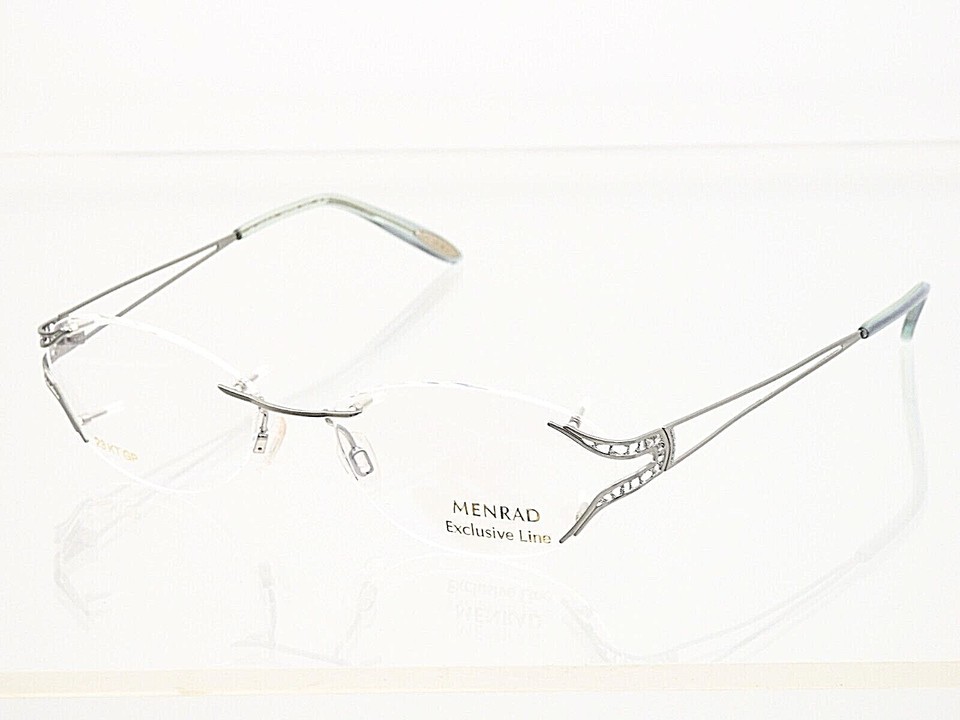 MENRAD 13508 23KT GP Exlusive Line eyeglass frame Brille 53/16/135 ...