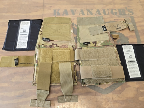 BAE Eclipse RBAV Side Plate Pockets w/ Soft Inserts Lot of 2 Multicam ...