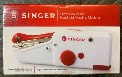 SINGER Stitch Sew Quick Handheld Mending Machine New Boxed | eBay UK