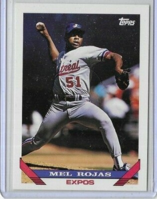 1993 Topps #341 Mel Rojas Montreal Expos | eBay