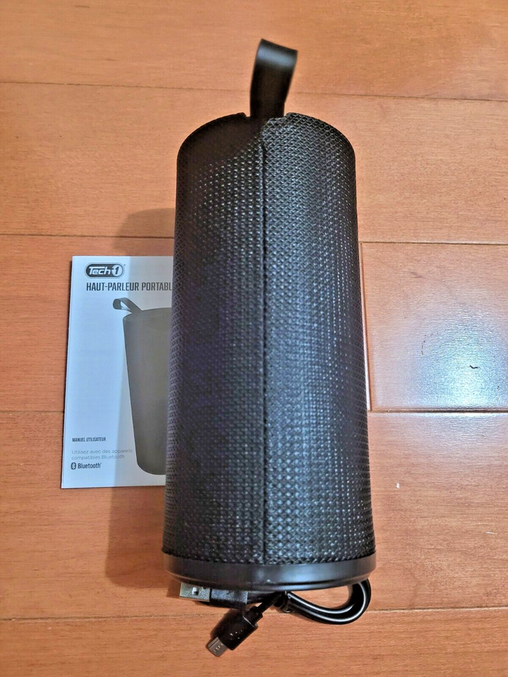 NEW Tech 1 RAGE Portable Splashproof Bluetooth Wireless Speaker - BLACK ...