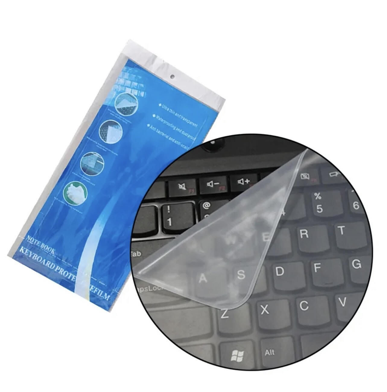 1- 10 PCs Computer Keyboard Protector | Silicone PC Laptop Keyboard ...
