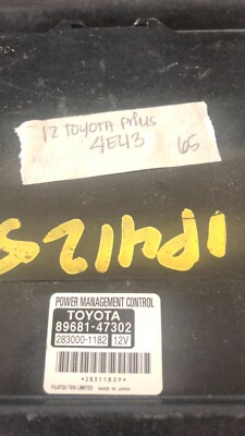 2012 Toyota Prius ecm computer 89681-47302 | eBay
