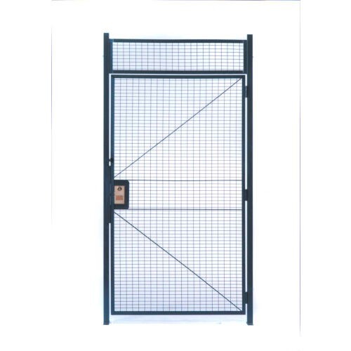 NEW! WireCrafters 840 Style-Woven Wire Hinge Door-4'W x 7'H, 8' 5-1/4 ...
