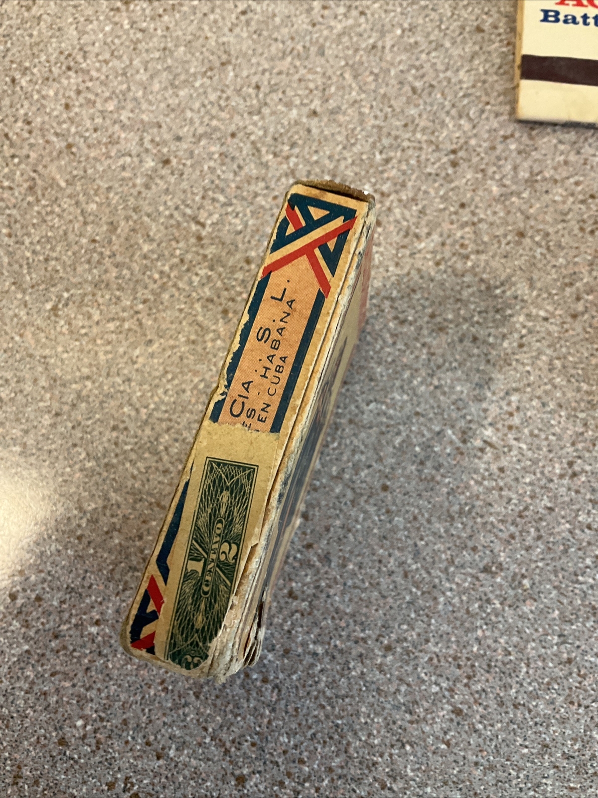 Vintage Lot Rare Cuba Pin-Up Matchbox Fire Chief Matches Advertising ...