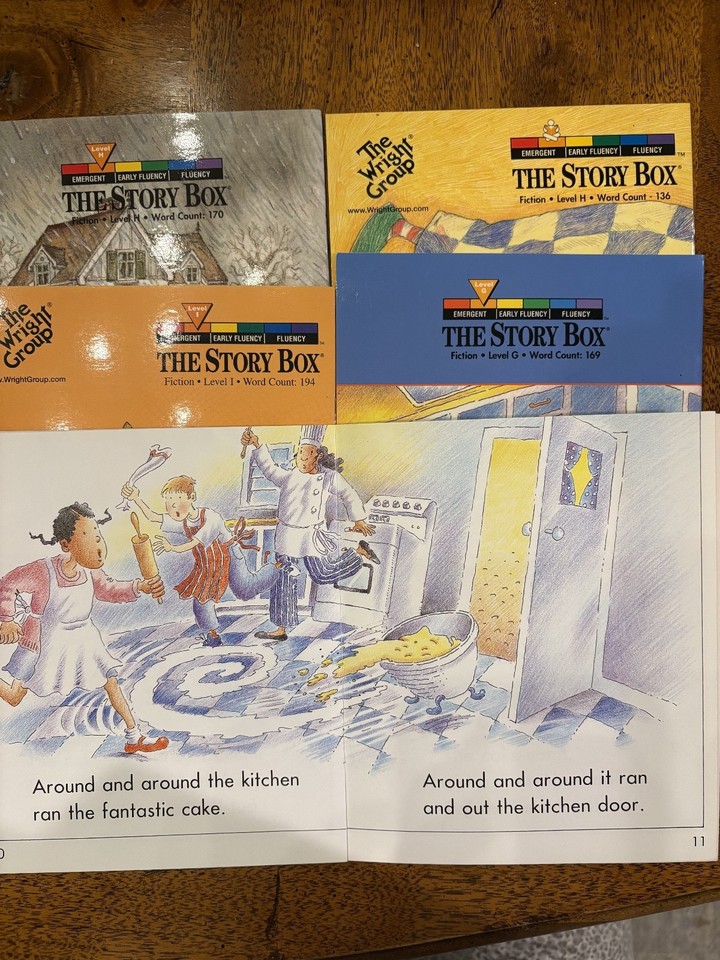 NEW Guided Reading STORY BOX 24 books 1st Grade Level G/12 - I/16 JOY ...