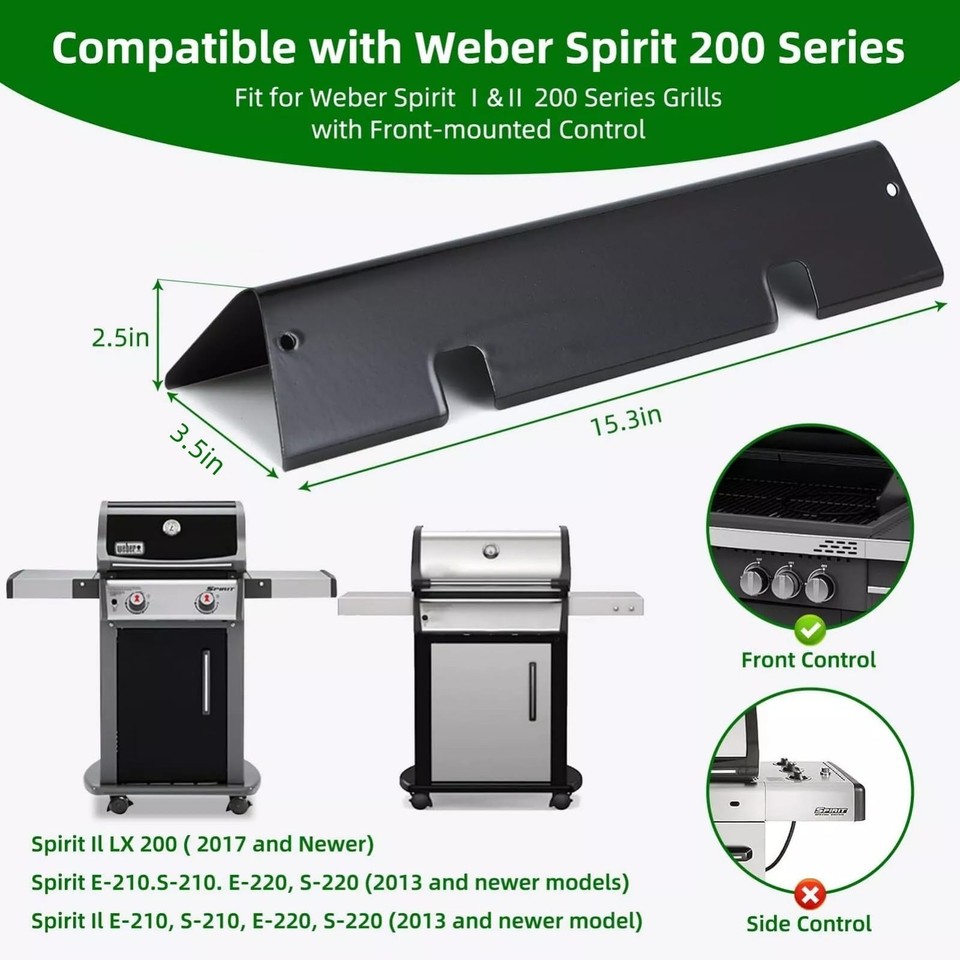 7635 Flavorizer Bars for Weber Spirit 2 Grill Parts Replacement for Weber Spi... | eBay