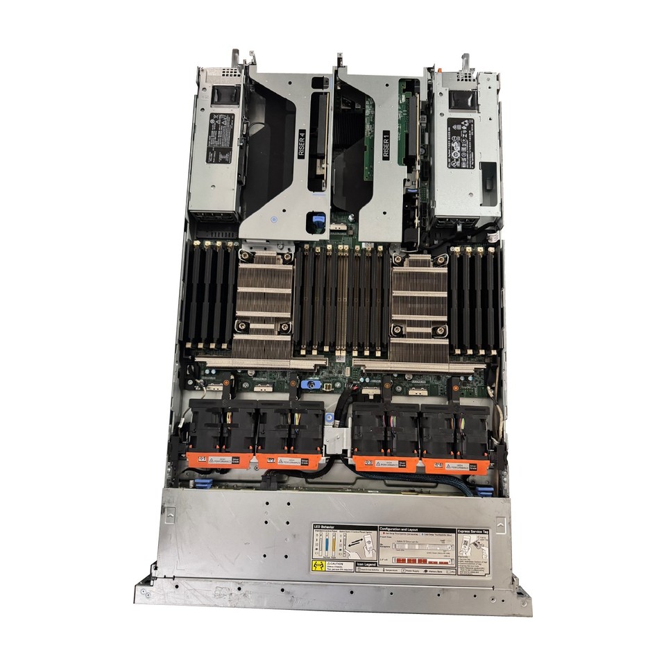 Dell 1U PowerEdge R650 Server 2x Gold 5320 2.2GHz = 52C 2x 240GB SSD No ...