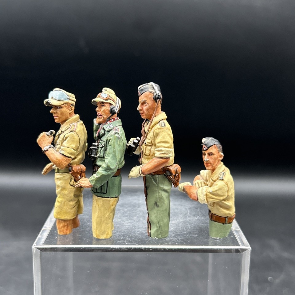 Lot Of 4 King & Country WWII WW2 German Tank Figures | eBay