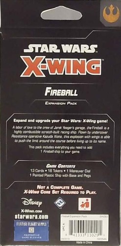 FFG - Star Wars X-Wing 2nd Edition Fireball Expansion Pack [FFG SWZ 63] | eBay