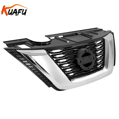 KUAFU For Nissan Rogue 2017-2020 19 Front Upper Bumper Grille Grill ...