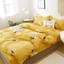 Yellow Daisy Duvet Cover Bedding Set With Pillow Cases Single Double ...
