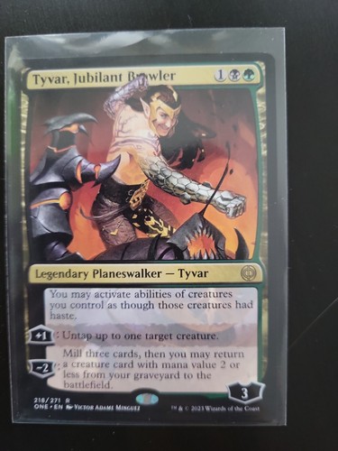 MTG Tyvar, Jubilant Brawler Rare,NM | eBay