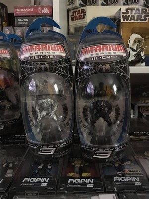 2007 Spider-Man 3 Micro Machines Titanium Series Die-Cast Venom & Chase ...