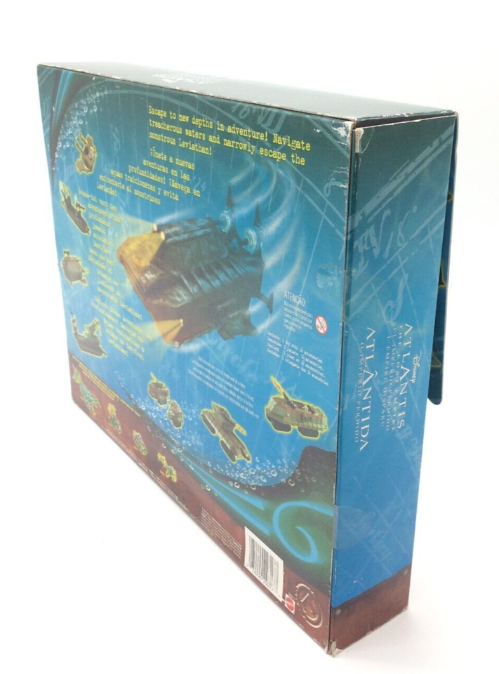 Mattel Disney Atlantis the Lost Empire AQUA EVAC Action Set | eBay