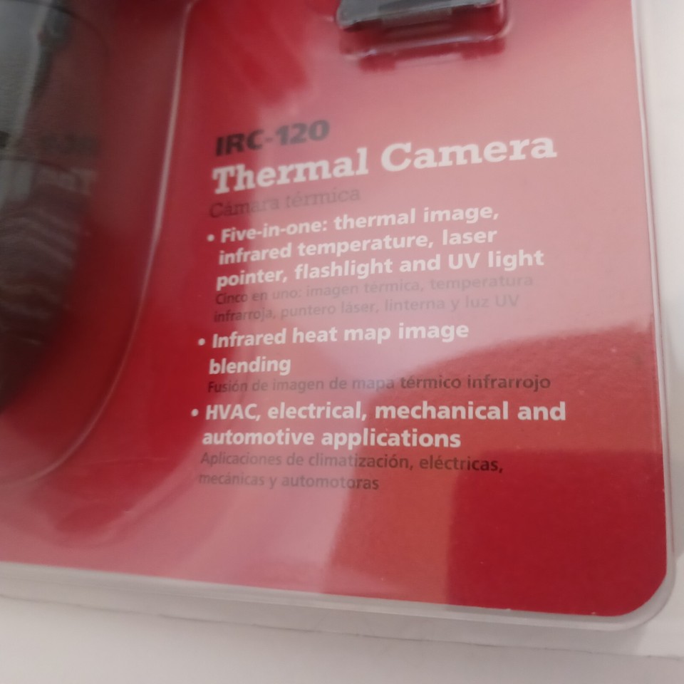 Amprobe IRC-120 Thermal Camera, Infrared Temperature, Laser, UV READ ...
