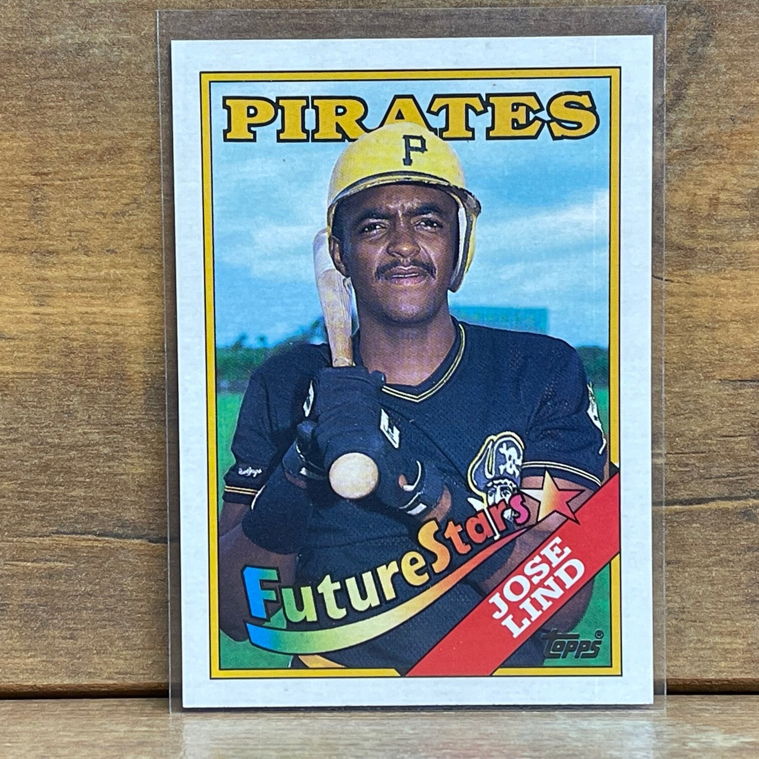 1988 Topps Baseball Card Future Stars Rookie #767 Jose Lind Pittsburgh ...