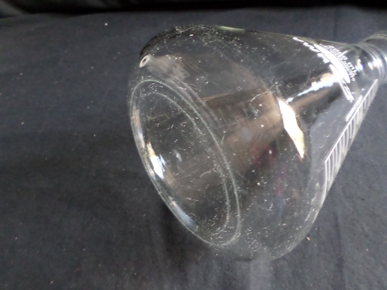 VWR Glass 2000mL Narrow Mouth Conical Graduated Erlenmeyer Flask 89000 ...