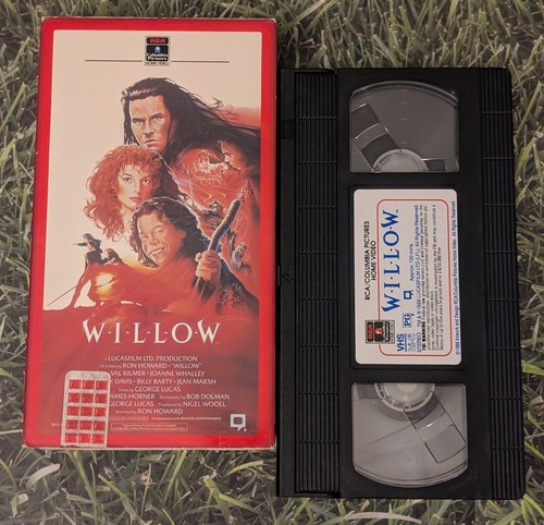 Willow VHS - 1988 RCA - 1980s Fantasy Ron Howard / Val Kilmer / Warwick Davis | eBay
