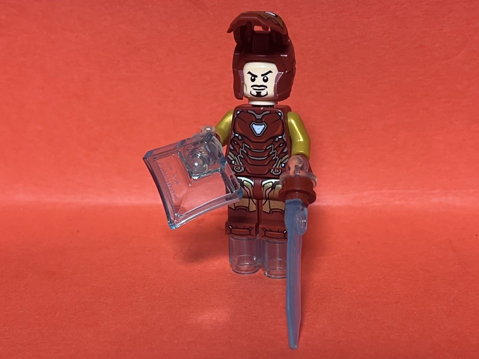 LEGO Iron Man Mark 85 Minifigure SH1046 Marvel Avengers Endgame Battle ...