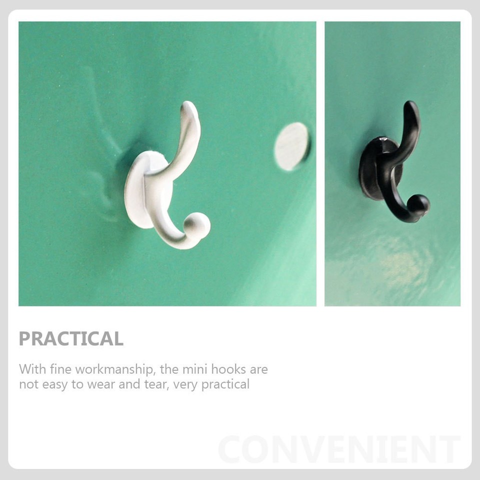 5Pcs Mini House Hooks Simulated Mini Hooks mini house wall hangers doll ...