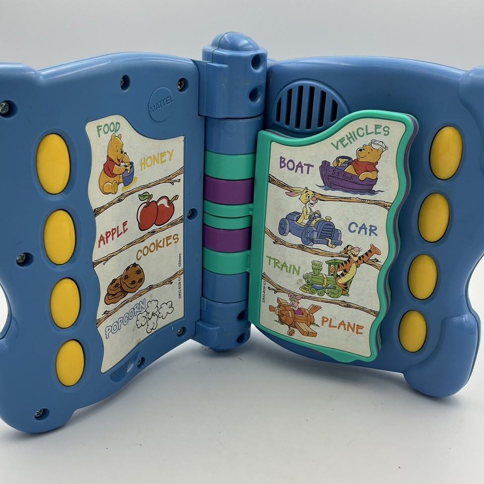 Vintage Disney’s 1999 Mattel See 'N Say "WORDS & SOUNDS ABOUND" Tigger ...