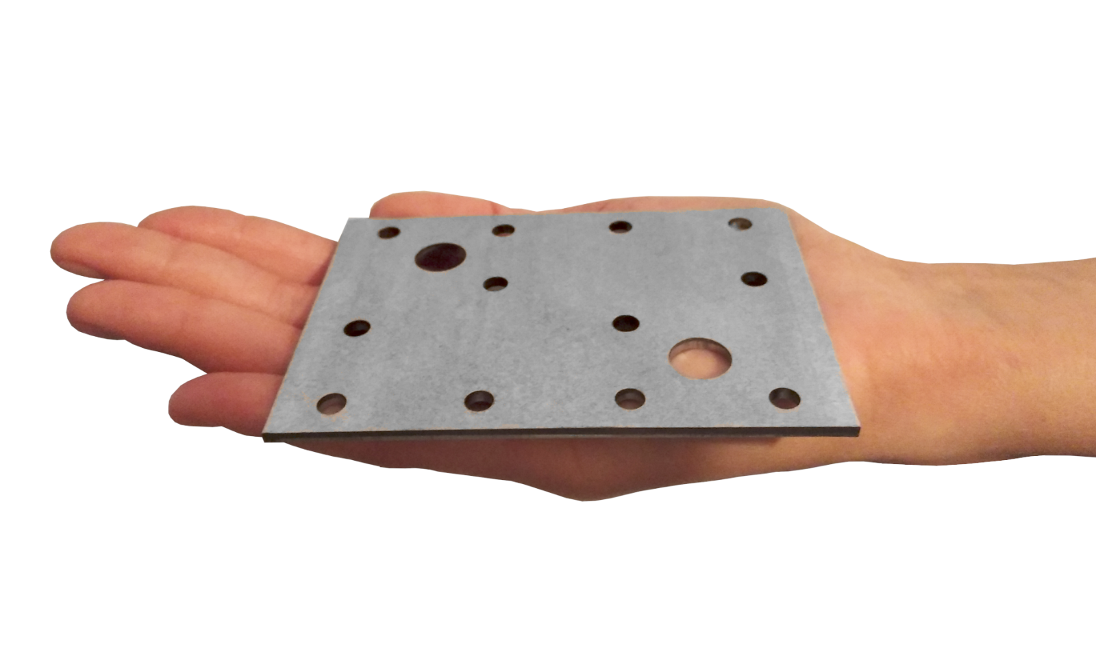 Heavy Duty Flat Metal Connecting Joining Plate Wood Timber Galvanised ...