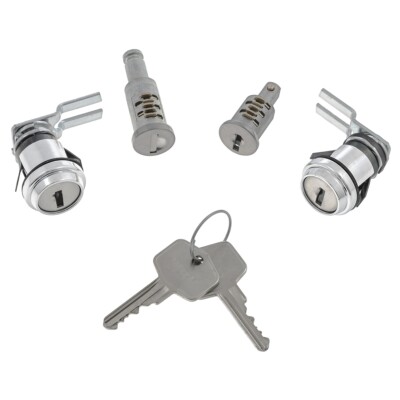 Four Piece Lock Barrel Set Triumph Spitfire MK2-3 (Door, Ignition, Boot ...
