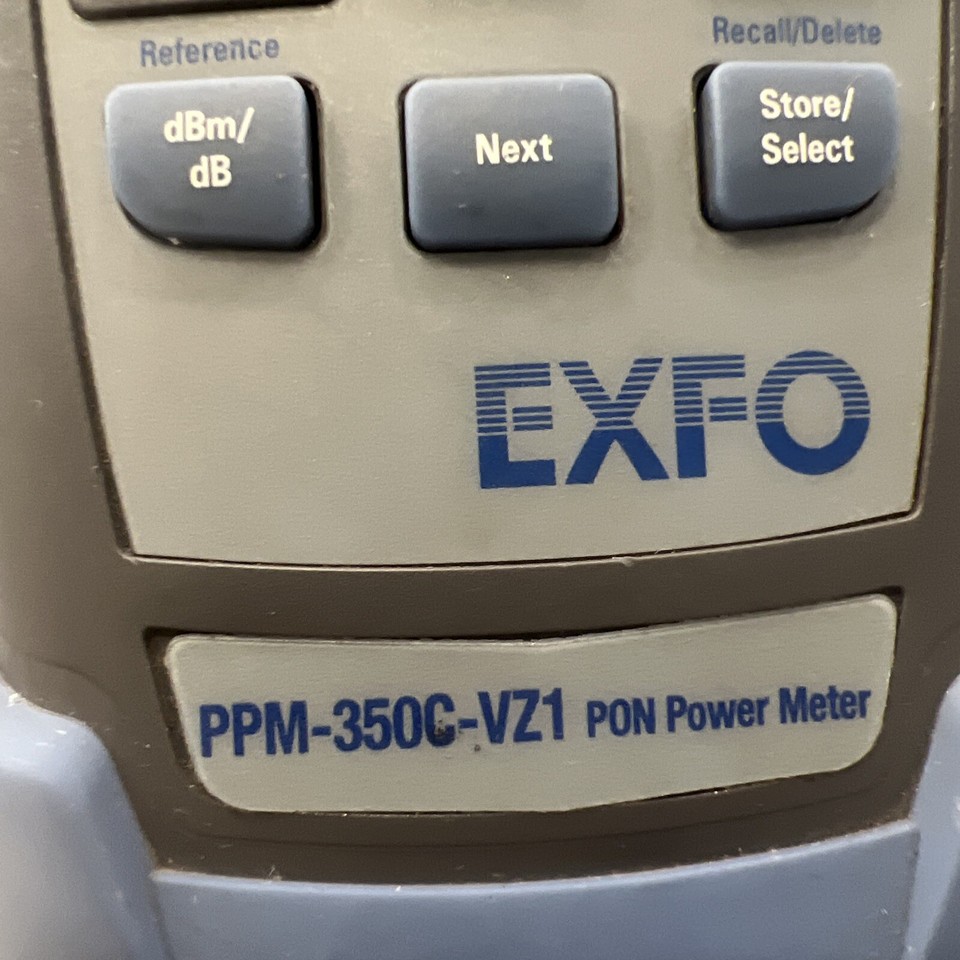 EXFO PPM-350C-VZ1 SM Fiber PON Power Meter (PPM-352C-EA) | eBay
