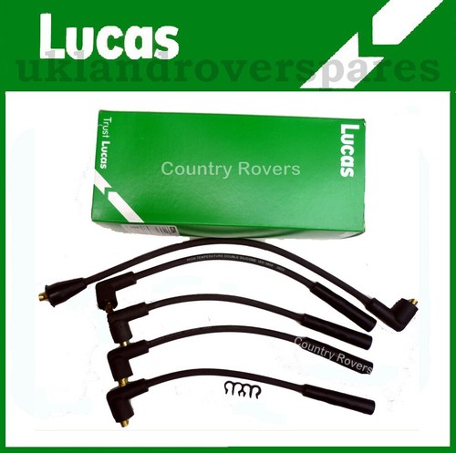 LAND ROVER SERIES 2A & 3 HT LEADS 4 CYLINDER LUCAS OEM IGNITION LEAD ...