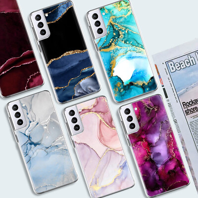 Marble Pattern Phone Case Silicone Cover For Samsung Galaxy A14 A05S ...