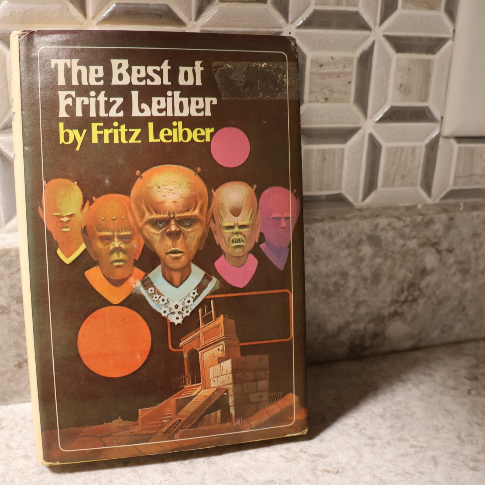 "The Best of Fritz Leiber" book science fiction HC/DJ 1974 BCE nice w ...