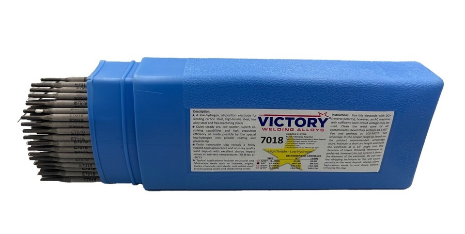 E7018 1/8" 5Ibs Stick Welding Electrode 7018 Welding Rods 1 Pack 5Ibs ...