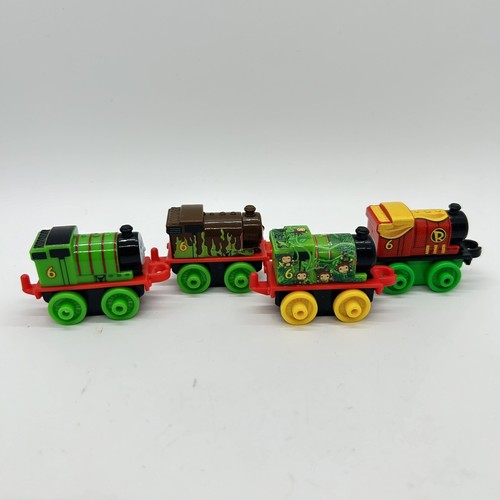 4 Thomas & Friends Classic Mini Percy 1.5” Mini Trains Lot Set Robin ...