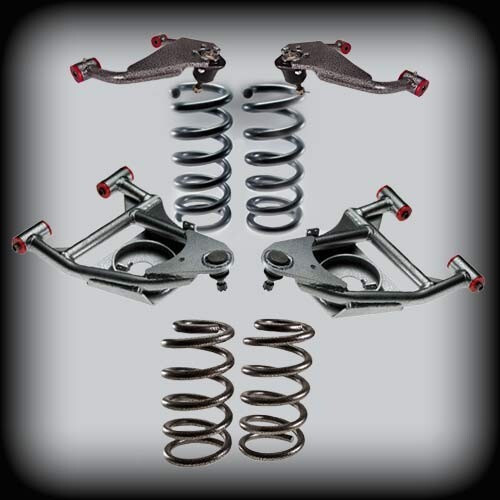 1997-2002 Ford Expedition 4" Lowering Kit Control Arms & Coils DJM 3197 ...