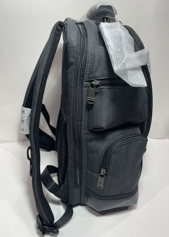 TUMI Hedrick Deluxe Brief Pack Gray Backpack Ballistic Nylon Alpha ...