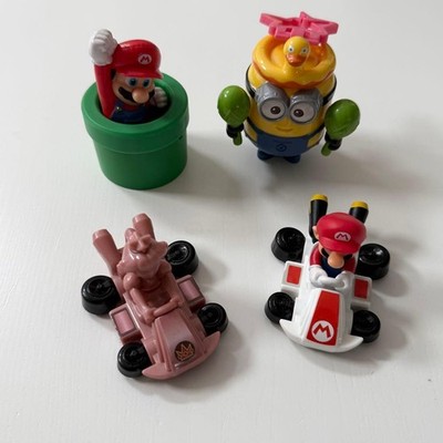 Happy Set Mario Kart Minion Univer Peach Toy McDonald's | eBay UK