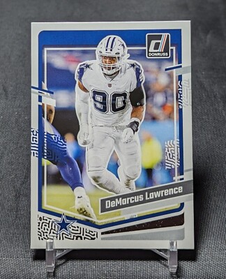 DeMarcus Lawrence 2023 Panini Donruss Football Base Card #74 Dallas ...