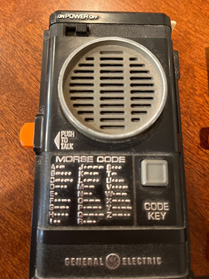 Vintage General Electric Morse Code Walkie Talkie's 3-5952B | eBay