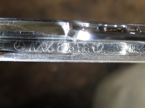 2021 On MERCEDES C CLASS W206 FRONT BUMPER CHROME TRIM P/N A2068855802 ...