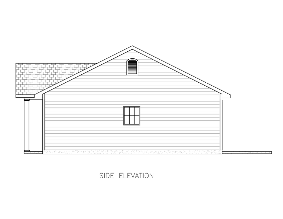 Ranch House Plans 1415 SF 3 Bed 2 Bath Open Floor - Split BR ...