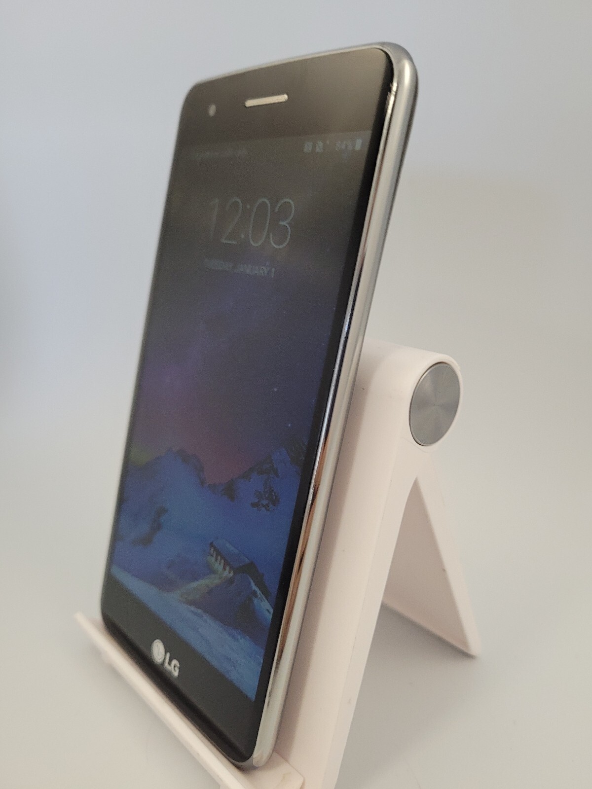 LG K8 2017 M200N Silver Unlocked 16GB 1.5GB RAM Android Smartphone ...