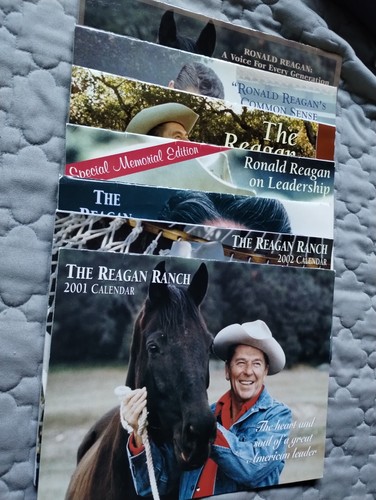 RONALD REAGAN CALENDARS - 7 IN ALL | eBay
